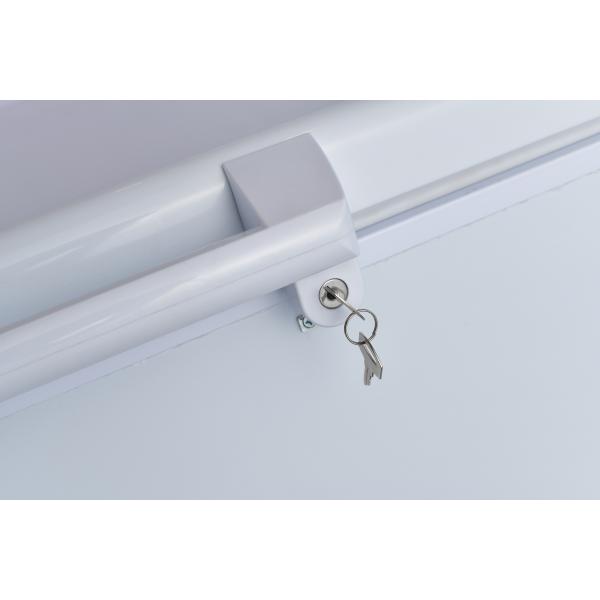 Quality Commercial Chest Freezer with Horizontal Double Doors and Customized Dimensions for sale