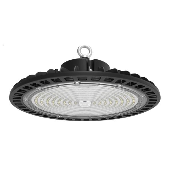 Quality 100W 150W 200W High Bay LED Warehouse Lights CCT 4000K 5000K 5700K LED Round High Bay Lights for sale