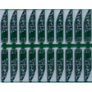Quality FR4 Green Oil Solder Masked PCB Board Through Hole Design OEM Service for sale