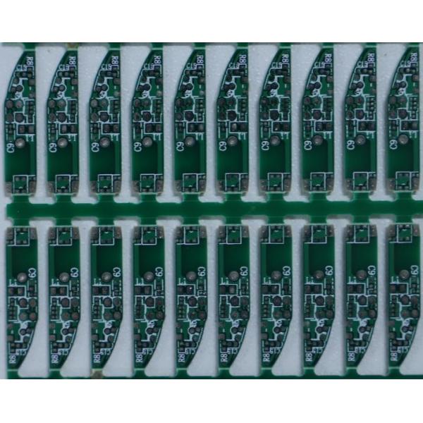 Quality FR4 Green Oil Solder Masked PCB Board  Through Hole Design OEM Service for sale