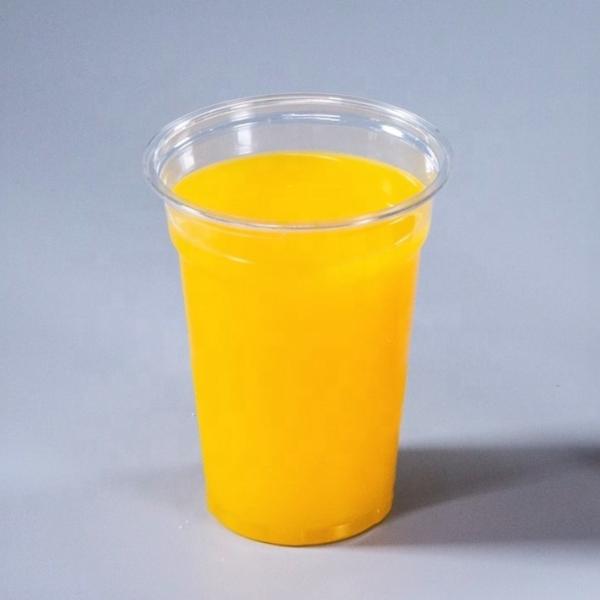 Quality Industrial Beverage 180ml Transparent Biodegradable PLA Disposable Plastic Cup for sale