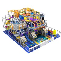 Quality Space Themed Kids Indoor Playground Equipment Multilevel With EPP Blocks for sale