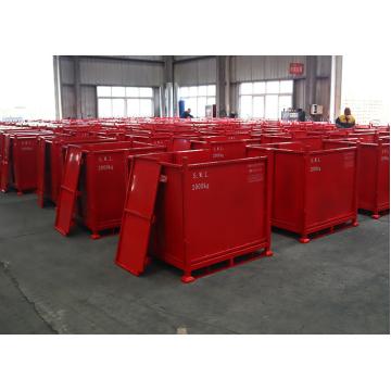 Quality Custom Brick Pallet Lifting Cage Lockable Stillage Heavy Duty for sale
