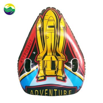 Quality Rocket triangle shape new design snowtube toy for kid winter sledge for sale