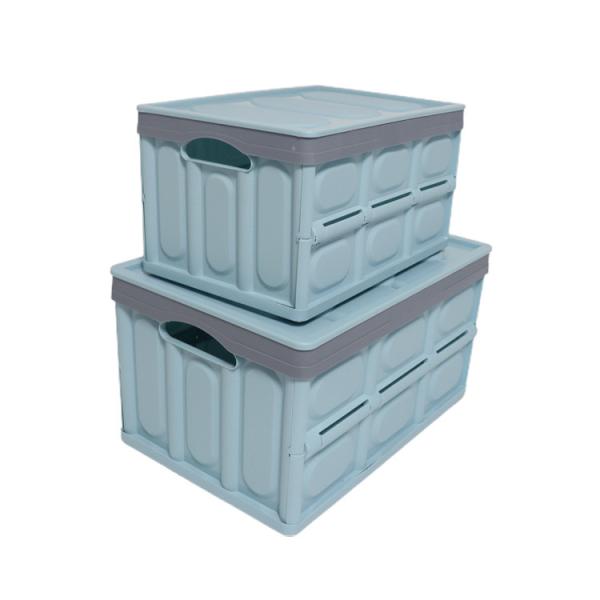 Quality Multiscene Foldable Plastic Container , Odorless Collapsible Plastic Crates With for sale
