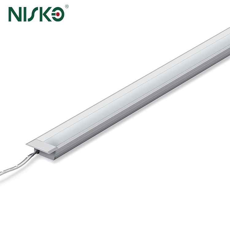Quality Ultra-Thin LED Embedded Light Strip Aluminum Profile Cabinet Closet Indoor Lighting for sale