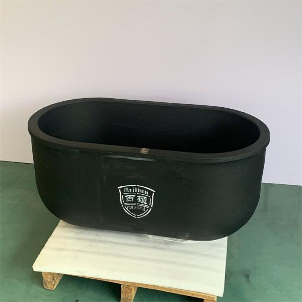 Quality Industrial Clay Graphite Crucible Chemical Resistant For Mold Casting Graphite for sale