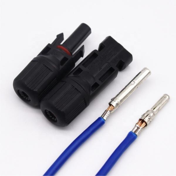 Quality Fireproof Solar PV Connector 2.5-6mm2 MC4 Cable Connectors for sale