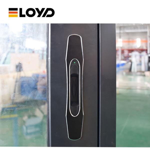 Quality Antitheft Clear 60 Inch Sliding Glass Door Aluminum Storefront Customised for sale