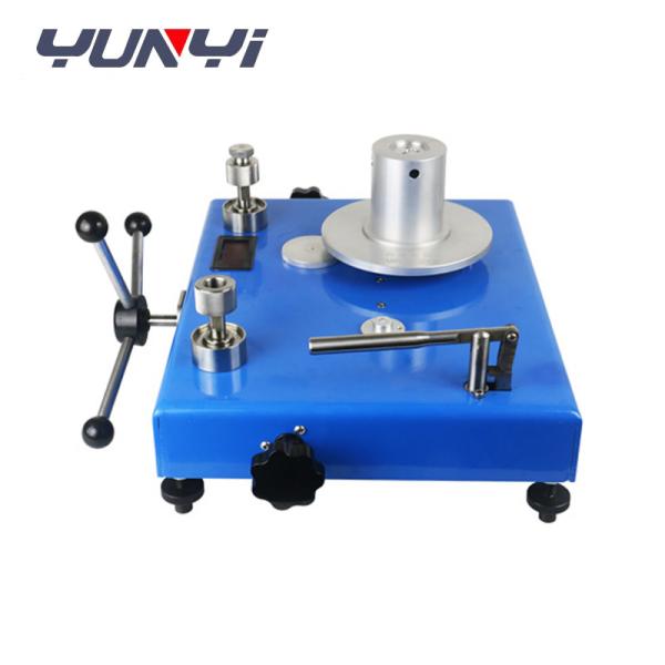 Quality JY 250Mpa Digital Deadweight Tester For Hydraulic Industries for sale
