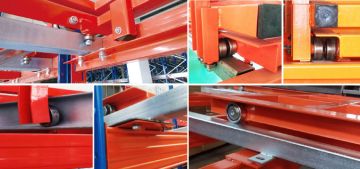 Push Back Pallet Rack High Density Warehouse Storag Rack