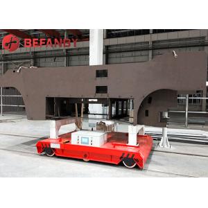 Quality SGS 20T Rail Flatbed Tracked Battery Transfer Cart Unlimited for sale