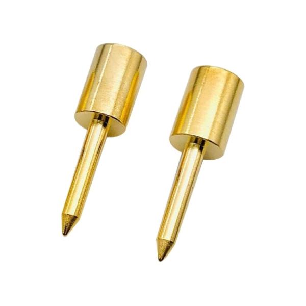 Quality Mechanical Machined Pins Precision CNC Brass Parts Customized Size for sale