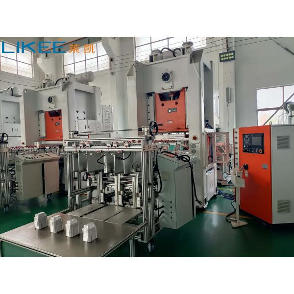 Quality Mistubishi PLC 80Ton Automatic Aluminum Foil Container Machine for Fast Food Packaging for sale