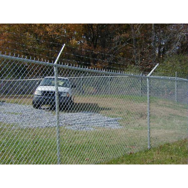Quality Hot Dipped Galvanized Chain Link Fence PVC Coated 50ft Length for sale