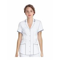 Quality Customized Short Sleeve 42% Polyester Nurse Medical Uniform Antimicrobial for sale