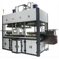 Quality automatic disposable Biodegradable sugarcane paper pulp food box making machine for sale