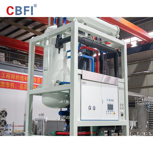 Quality 5 Tons Capacity Ice Tube Machine , Outdoor Ice Maker Power Saving for sale