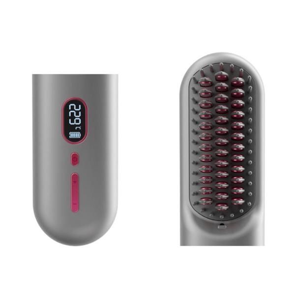 Quality Wireless Hot Air Hair Dryer Brush With BLDC Motor And Negative Ions Type-C for sale