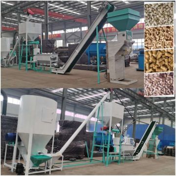 Quality Long Service Customized Pelletizing Processing Line For Animals Feed for sale