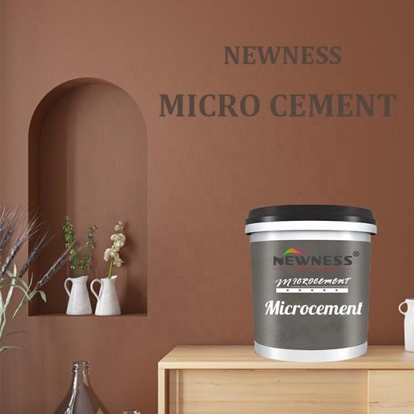Quality 20KG/BUCKET Volume Microcement Floor Kit High Glossy Finish Durable Scratch for sale