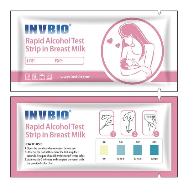Quality 99% Accuracy Rapid Test Cassette Breastmilk Alcohol Test Strips for sale