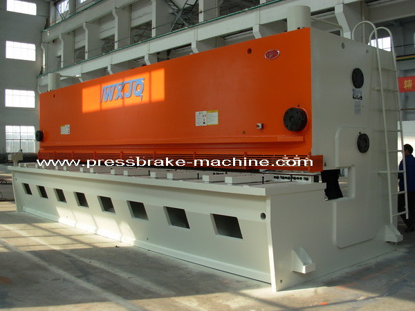 Quality Hand Hydraulic Guillotine Shear , Guillotine Metal Cutting Machine for sale