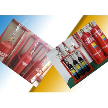 Quality Enclosed Flooding FM 200 Suppression System Piped for Single Zone for sale
