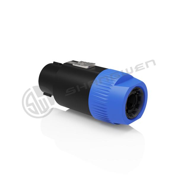 Quality Custom Screw-type Terminals Latch Lock Cable Round Female Plug 30A 8 Pin Speaker for sale