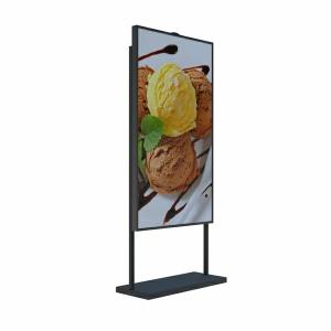 Quality High Brightness Industrial LCD Window Digital Signage 55" Shop Window Automatic for sale