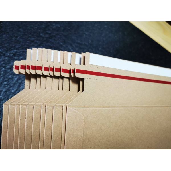 Quality file Folder, kraft paper bag, easy tear, customized for sale