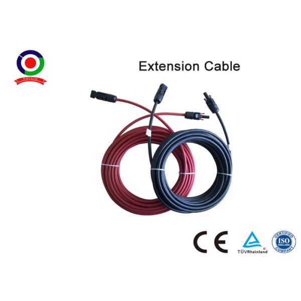 Quality Excellent Flexibility 6mm Solar Panel Cable High Electrical Conductivity With for sale