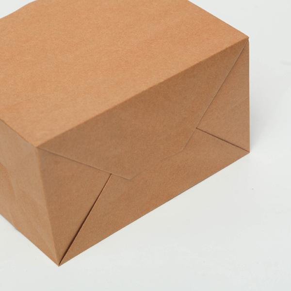 Quality 250gsm 300gsm Biodegradable Disposable Tableware Brown Paper Bags With Handles for sale