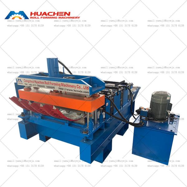 Quality Curving Metal Roof Panel Hydraulic Arch Sheet Cold Roll Forming Machine for sale