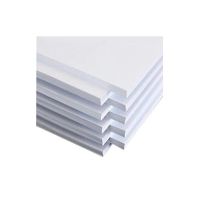 Quality 128gsm 10 X 10CM White Cardboard Corrugated White Paper 128um for sale