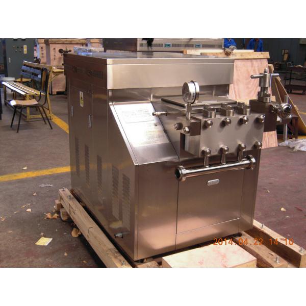 Quality Industrial Electric Two Stage Gear Box Milk Homogenizer Machine 3000L/H 22 KW for sale