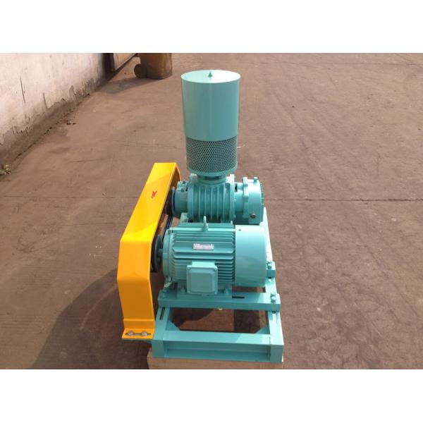 Quality 80KPA Roots Air Blower , DN65 air cooled compressor 120m3/h pneumatic blower for sale
