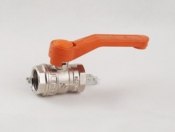 Quality 1/2 inch Nickel Plated Brass Ball Valve for sale