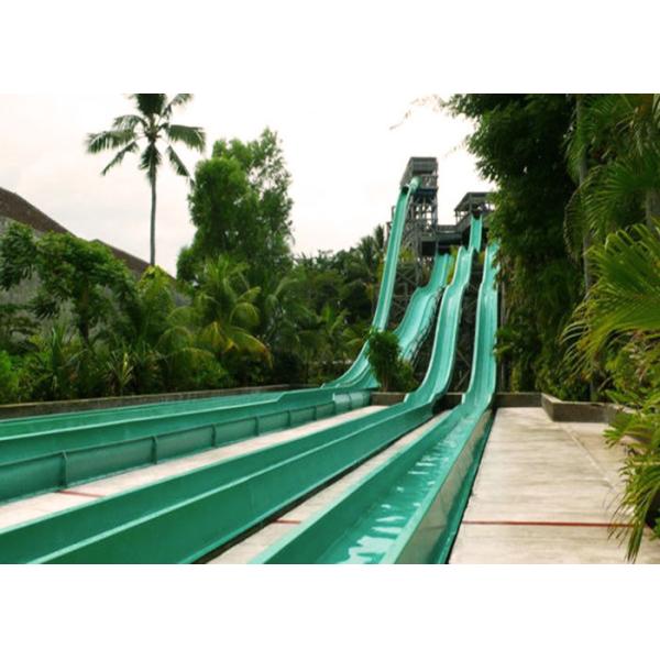 Quality Multicolor High Speed Water Slide , Fiberglass Big Water Slides For Adults for sale