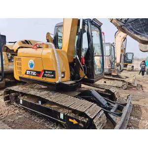 Quality Used crawler excavator SY75C good working condition with hot sale price for sale