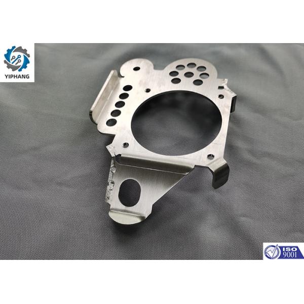 Quality RAL7035 High Precision SS201 Sheet Metal Brackets For Laser Cutting for sale