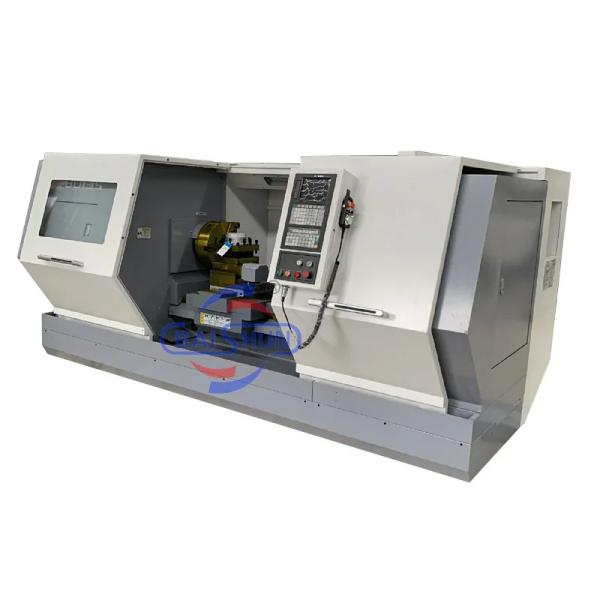 Quality Automatic 	Flat Bed CNC Lathe Machine Metal Cnc Turning Machine for sale