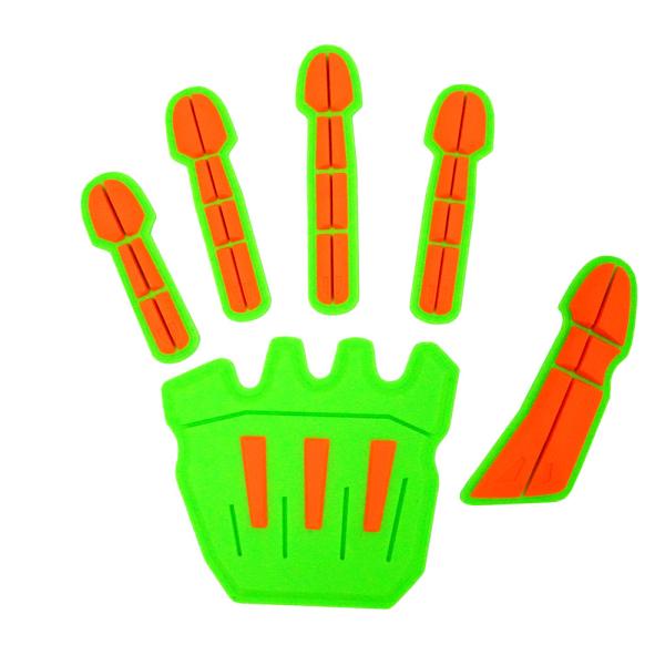 Quality 3D Embossed Rubber TPR Patch For Gloves Heat Press / Sew On Logo Options for sale