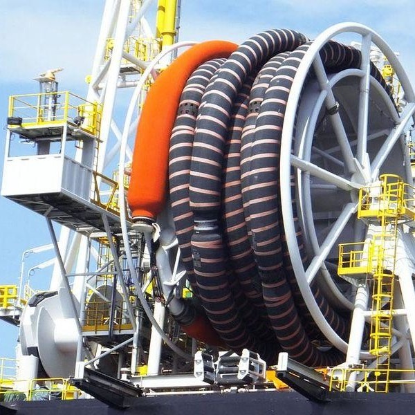 Quality Abrasion Resistant Natural Rubber Heavy Duty Marine Oil Hose for sale