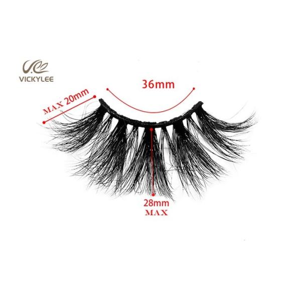 Quality Natural Stereo Light 28MM 6D Volume Eyelash Extensions for sale