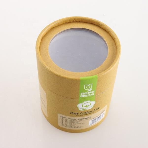 Quality Cylinder Composite Paper Tube Blister Inserted laminated Pantone Printing for sale