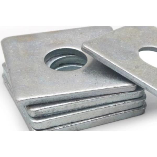 Quality UNF 7/16'' 1/2'' 9/16'' Carbon steel Galvanized square washer Customized Zinc Plating washer for sale