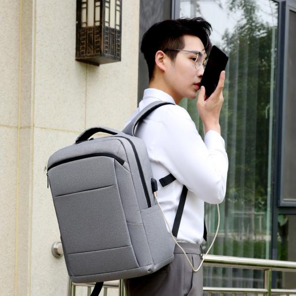 Quality Usb Charging Men Smart Business Backpack Waterproof Anti Theft Laptop Backpack for sale