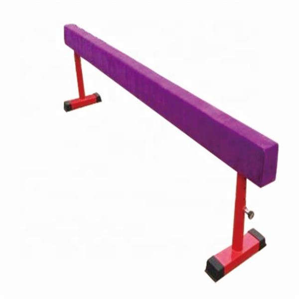 Quality Exercise Balance Beam for Home Gymnastics Practice Adjustable Wood Woodwork Equipment for sale