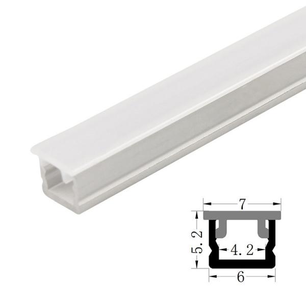 Quality 0606 Surface Mounted LED Aluminum Profiles Decorative for sale